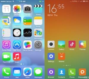 MIUI 6 vs iOS 7: Busca las diferencias en estas 9 fotos - iPaderos